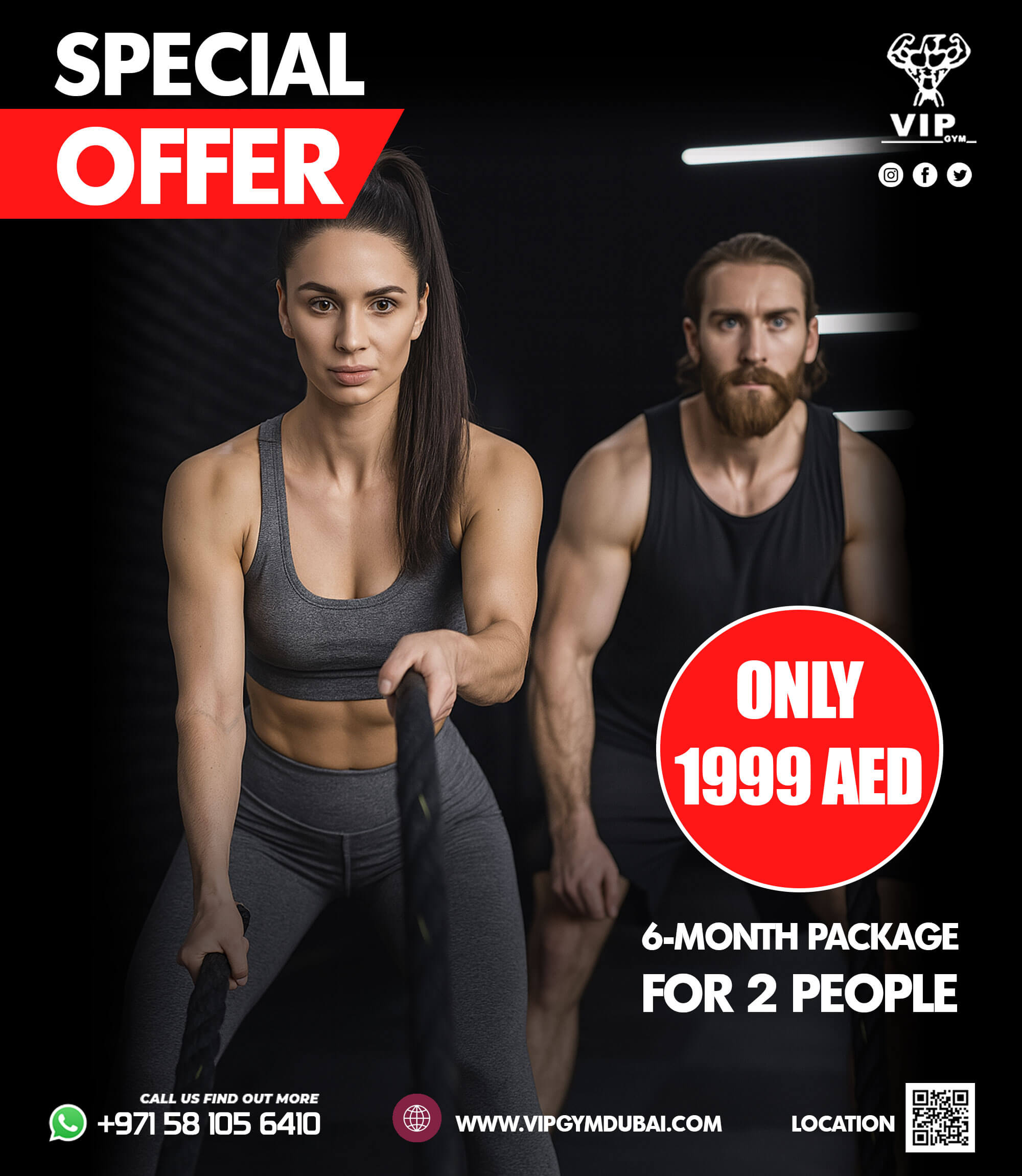 VIP Gym - VIP GYM & FITNESS CENTER - DUBAI
